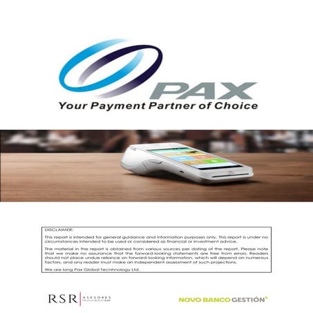 PAX Technology 2020 - Payment Acceptance Solutions | PPTX