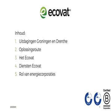 Ecovat seasonal thermal energy storage