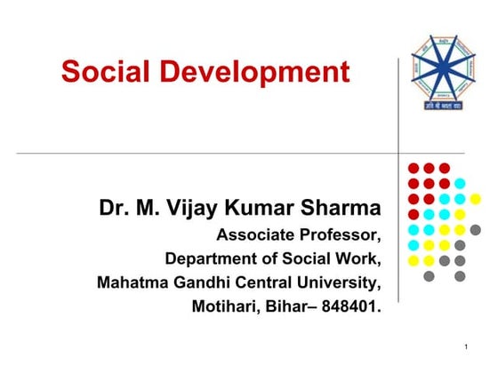 Importance of Social Growth and Development | PDF