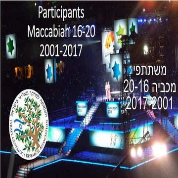 2020 07 Maccabia IGRA Release | PDF