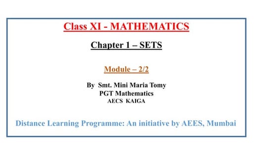 CBSE Mathematics - class 11 - Sets - Venn Diagram.pptx