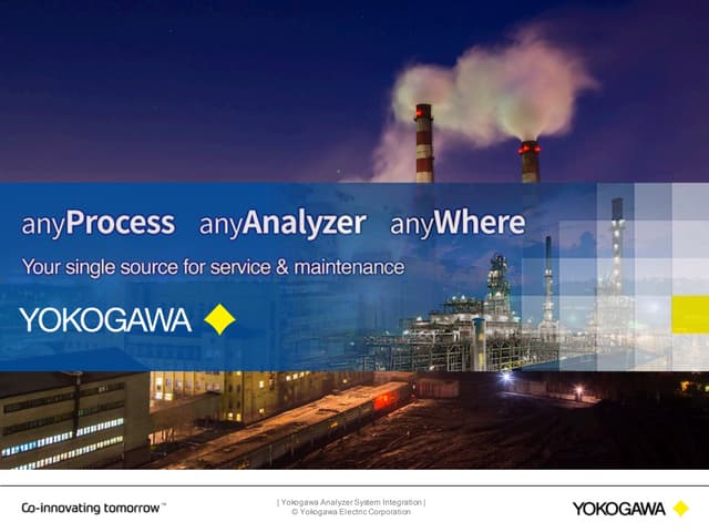 Yokogawas Gc8000 Process Analyzer Product Introduction Pdf