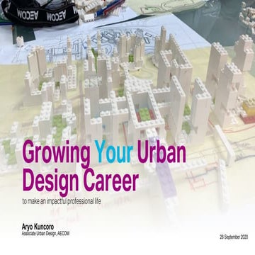 Growing Your Urban Design Career | PDF