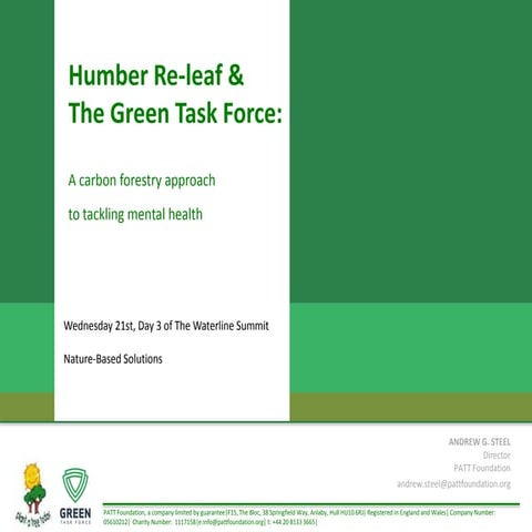 Humber Releaf & The Green Task Force | PPT