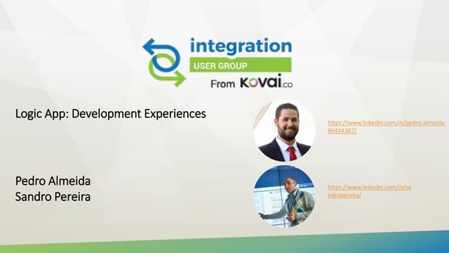 Integration Monday - Logic Apps: Development Experiences | PPT Integration Monday - Logic Apps: Development Experiences | PPT