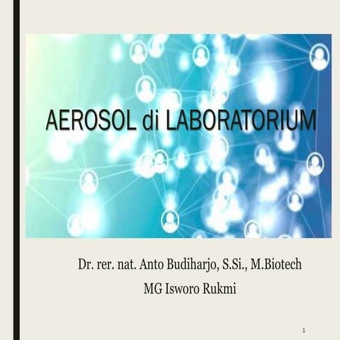 AEROSOL laboratorium biology science major | PDF