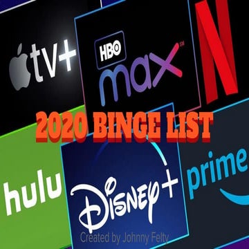 2020 Binge List | PPT