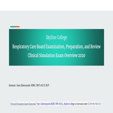 Overview and Preparation for the 2020 Clinical Simulation Exam (CSE ...