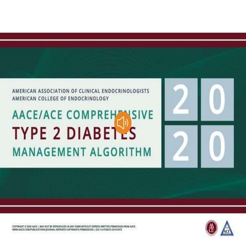 2020 diabetes algorithm-slides | PPTX