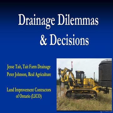14. Understanding drainage Do’s and Don’ts | PDF