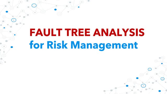 Fault Tree Analysis | PPTX | Computer Software and Applications | Computing
