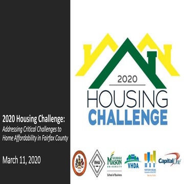 2020 Housing Challenge Presentation | PPTX