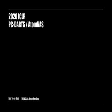 2020 iclr NAS Review | PPT