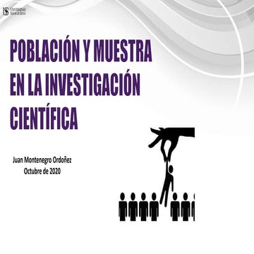 jmo 2020 POBLACIÓN Y MUESTRA | PDF
