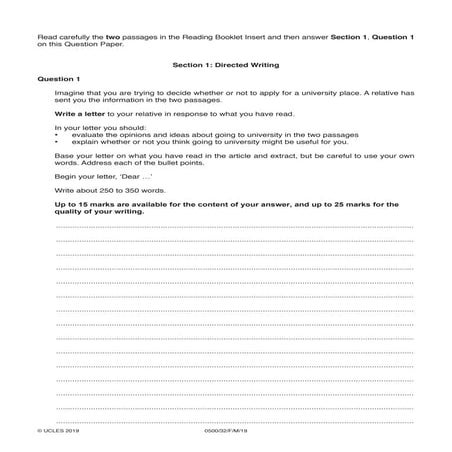 PRACTICE MOCK TEST 1 2020 QUESTION PAPER 2 | PDF