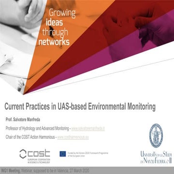 Current Practices in UAS-based Environmental Monitoring | PPT