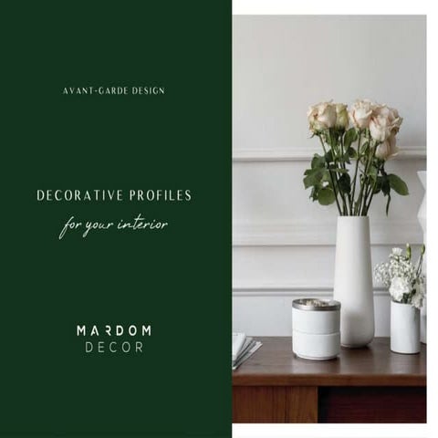 Mardom Decor 2020. EU manufacturer of high-end polymer mouldings ...