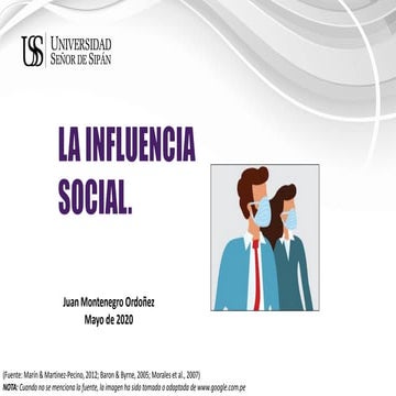 jmo 2020 LA INFLUENCIA SOCIAL | PDF