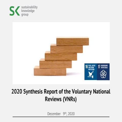 2020 Synthesis Report of the Voluntary National Reviews (VNRs) | PPT