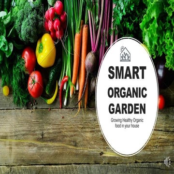 Smart Organic Garden | PPT