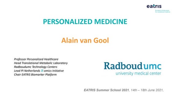 2021 12-10 Amalia Science Day, Nijmegen, Alain van Gool | PPT