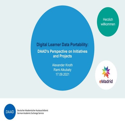 2021_09_17 «Digital Learner Data Portability: DAAD’s Perspective on ...