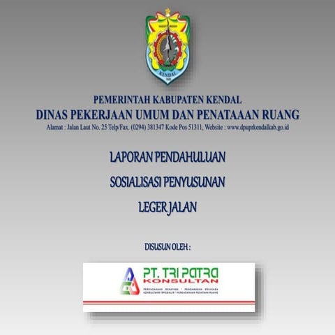 2021 - 10 - 03 PAPARAN PENDAHULUAN LEGGER JALAN.pptx
