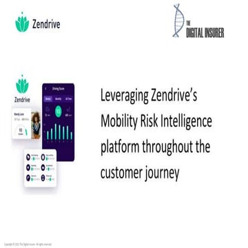 Webinar:Leveraging Zendrive’s Mobility Risk Intelligence (MRI) platform ...