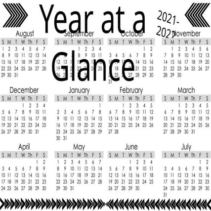 2021-2022 Not Mine Modern Digital Calendars.pptx