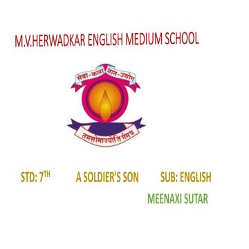 2021-22 MEENAXI STD 7TH A SOLDIER'S SON PPT.pptx