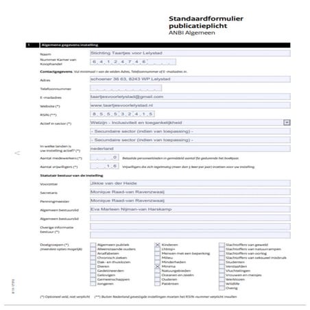 2016 10-beleidsplan tvl | PDF