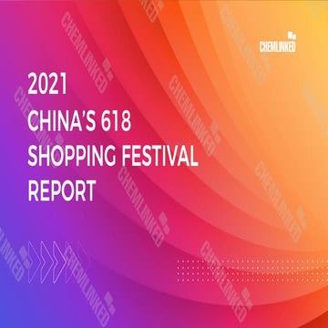 E-commerce in China: 618 festival report - 2021 | PDF | Home ...
