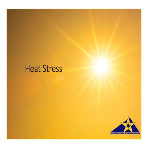 Heat Stress Awareness | PPTX