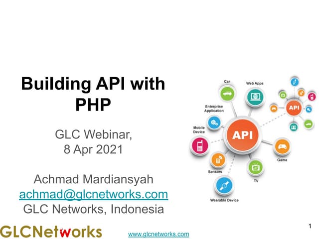 Building Api With Php Ppt 1564
