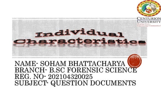 FORGERY (QUESTIONED DOCUMENT) WITH CASE STUDY | PPT