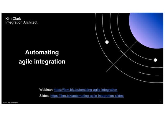 Agile integration activation: get hands on with ap-is | PPT