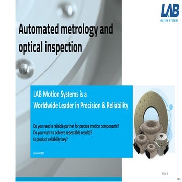 202106 automated metrology cmm - rotary axis | PDF