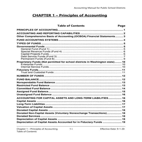 2022-2023 OSPI Accounting Manual | PDF