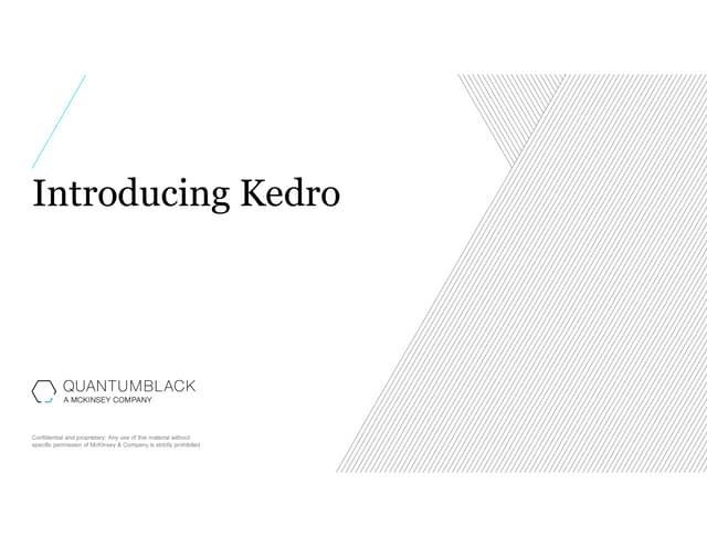 Boston Data Engineering Kedro Python Framework For Data Science Overview And New Features Ppt