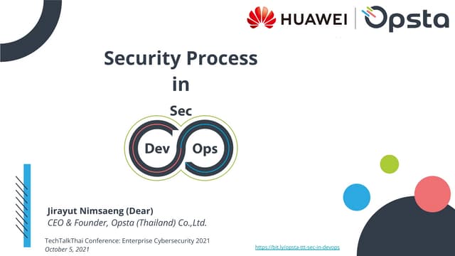 Security Process In Devsecops Pdf