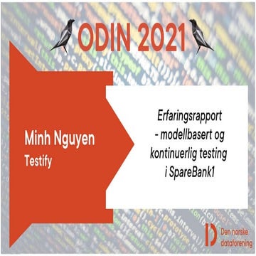 20211125 Odin - Modell-basert testing | PPT