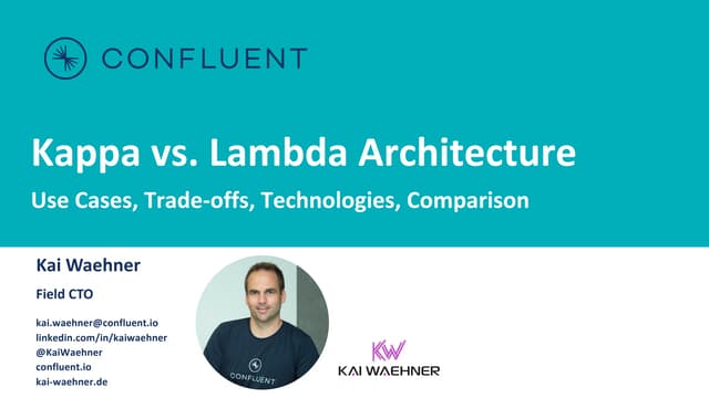 Kappa vs Lambda Architectures and Technology Comparison | PPT Kappa vs Lambda Architectures and Technology Comparison | PPT