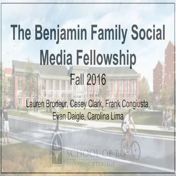 Social Media Fellowship Ppt
