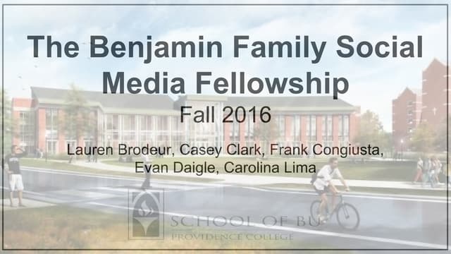 Social Media Fellowship Ppt