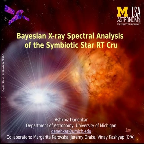 Bayesian X-ray Spectral Analysis of the Symbiotic Star RT Cru | PPT