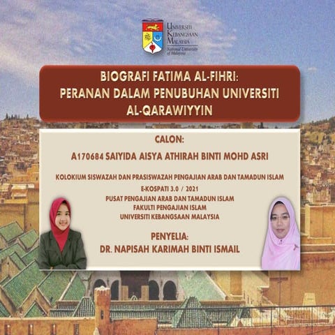 Biografi Fatima al-Fihri: Peranan dalam Penubuhan Universiti al ...
