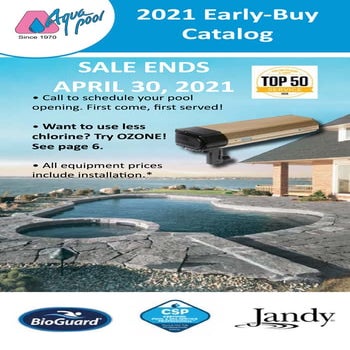 2021 Aqua Pool & Patio Early-Buy Catalog | PDF