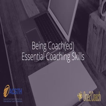 ICF Core Competencies: The Gold Standard of Coaching | PDF