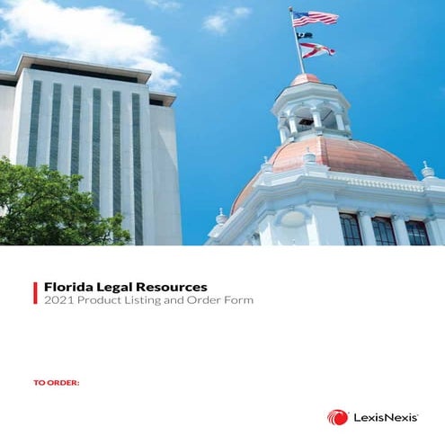 2021 Florida Product Listing | PDF