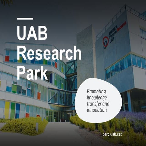 UAB Research Park general presentation | PDF